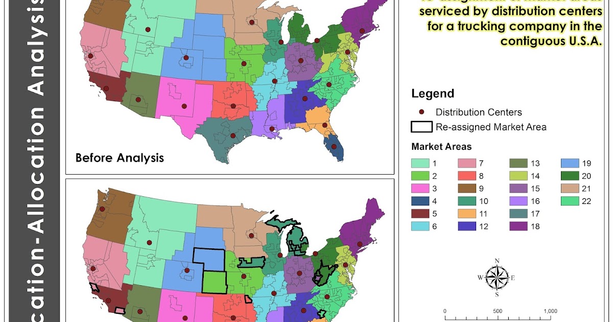 Lab 6 - Networks: Location-Allocation Modeling