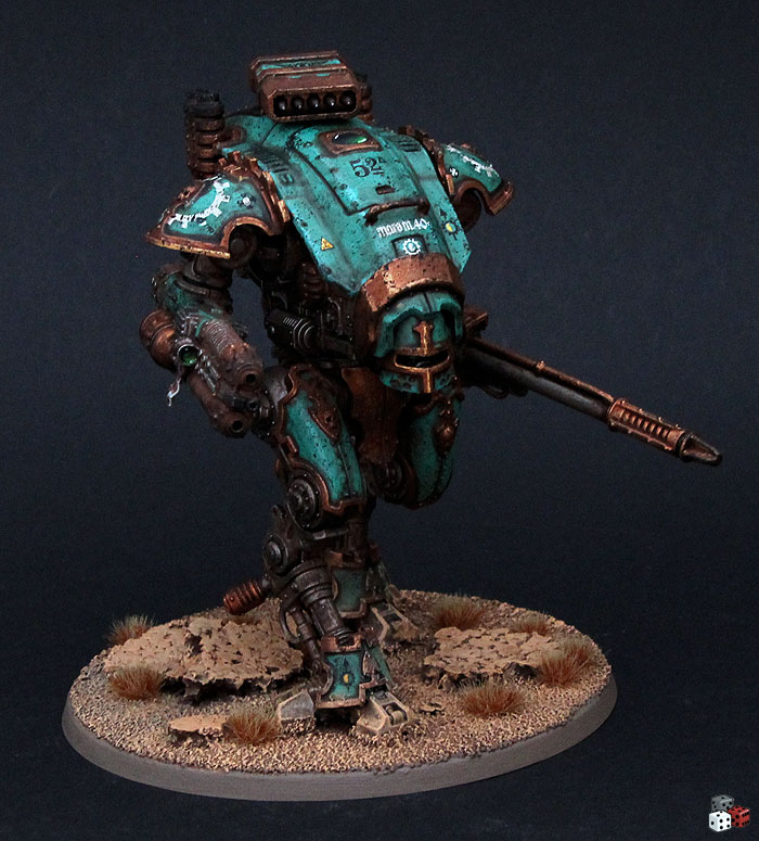 Würfelwiese: Imperial Knight Armiger Warglaive No.2