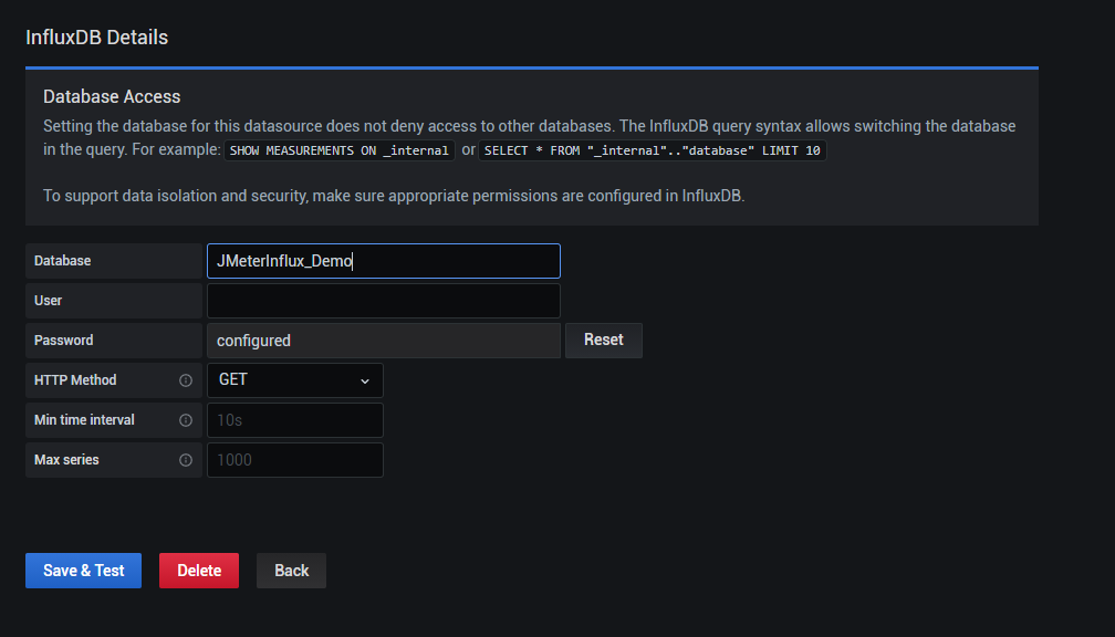 Jmeter Grafana Dashboard Using Influxdb Step By Step