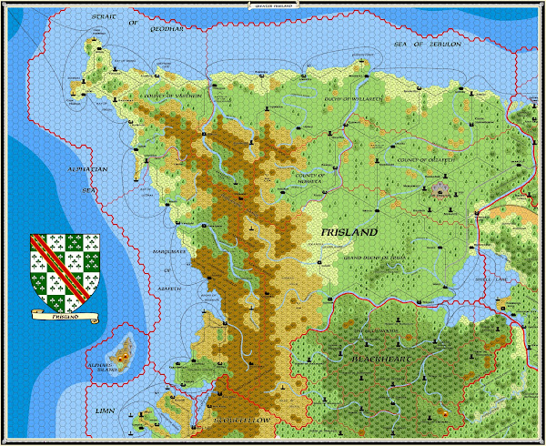 About Bruce Heard and New Stories: The Alphatian Province of Frisland