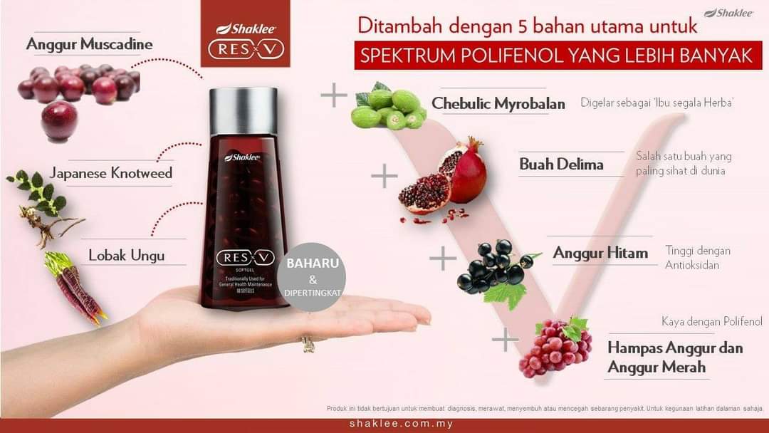 Vivix Dan ResV: Hidup Penuh Bersemangat dan Bertenaga dengan POLIFENOL