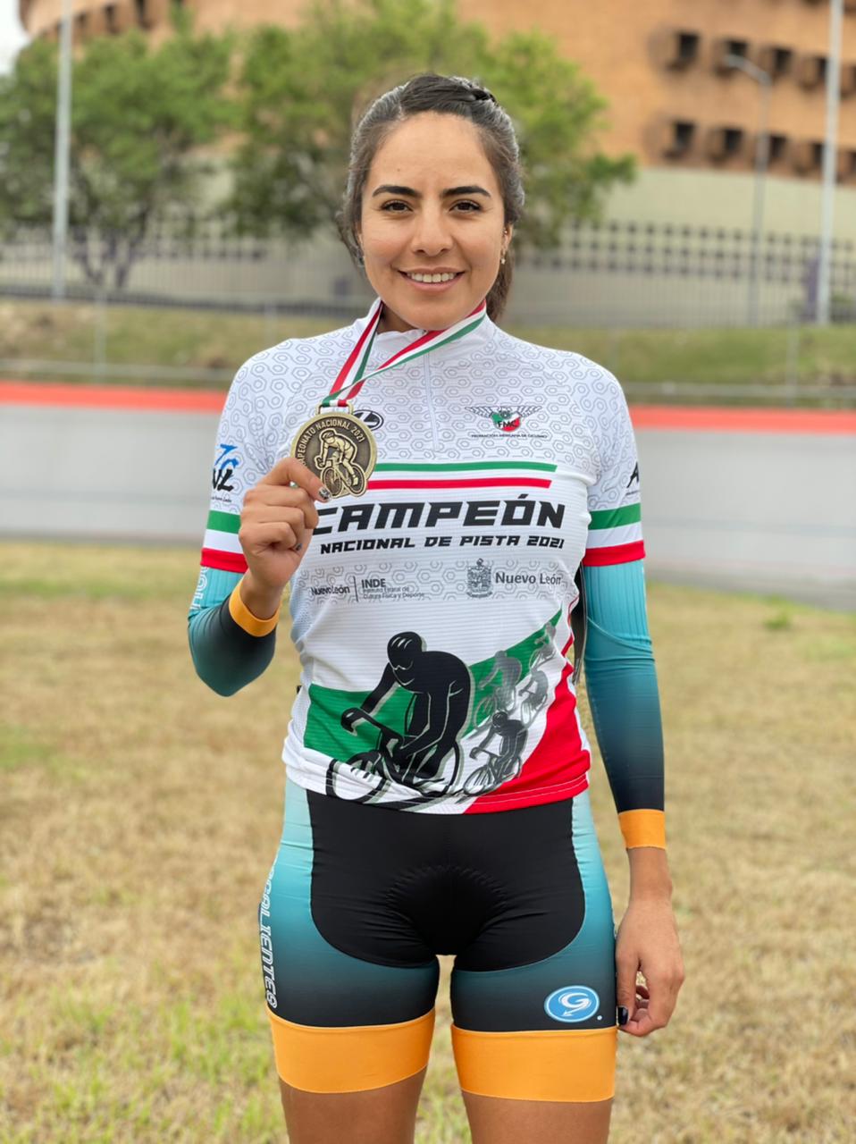 Destaca Mayra Rocha en el Nacional de Ciclismo de Pista en NL - Agssports