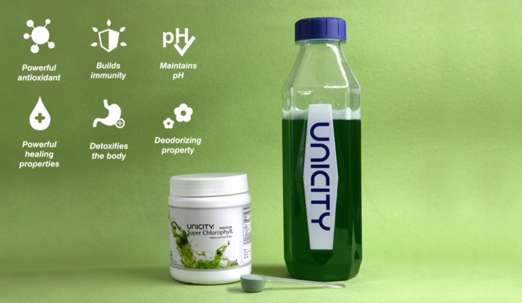 Unicity products chlorophyll