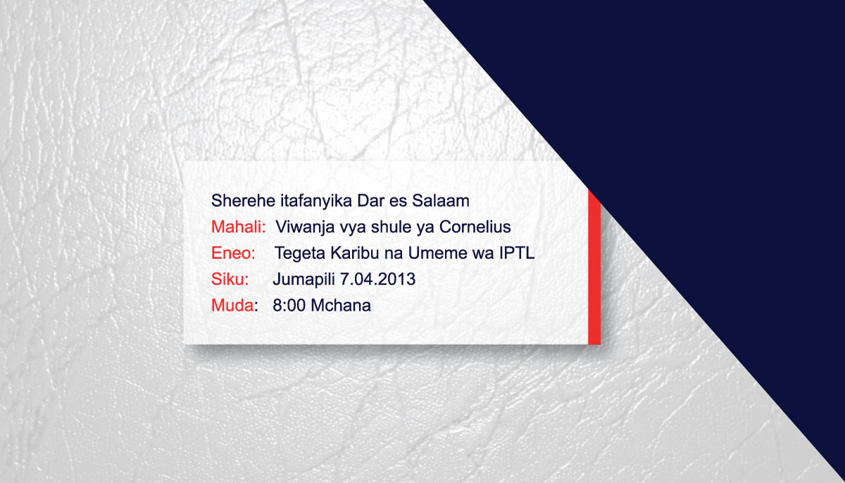 March 2013 ~ GOSPEL IN AFRICA