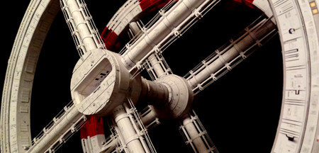 2001: A Space Odyssey - Space Station V Papercraft | Papercraft ...