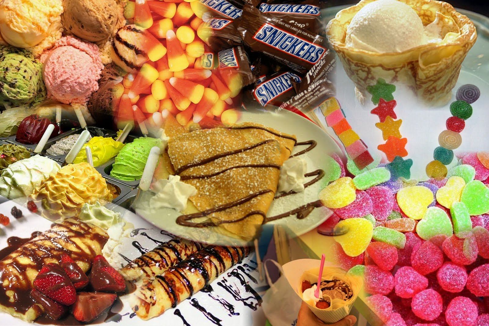crepes & candys: Collage