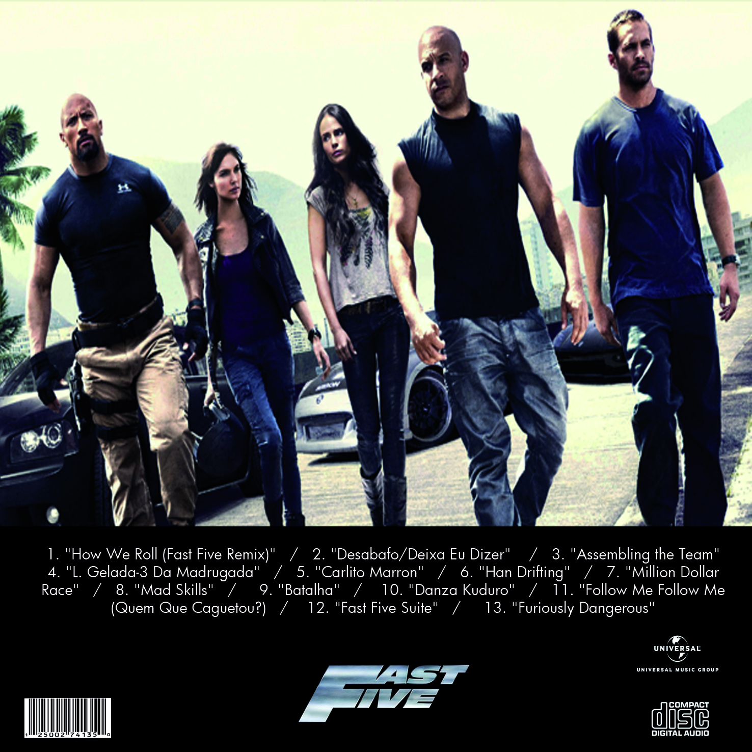 There's something about Mary: Remodelación de un CD (Fast Five, soundtrack)