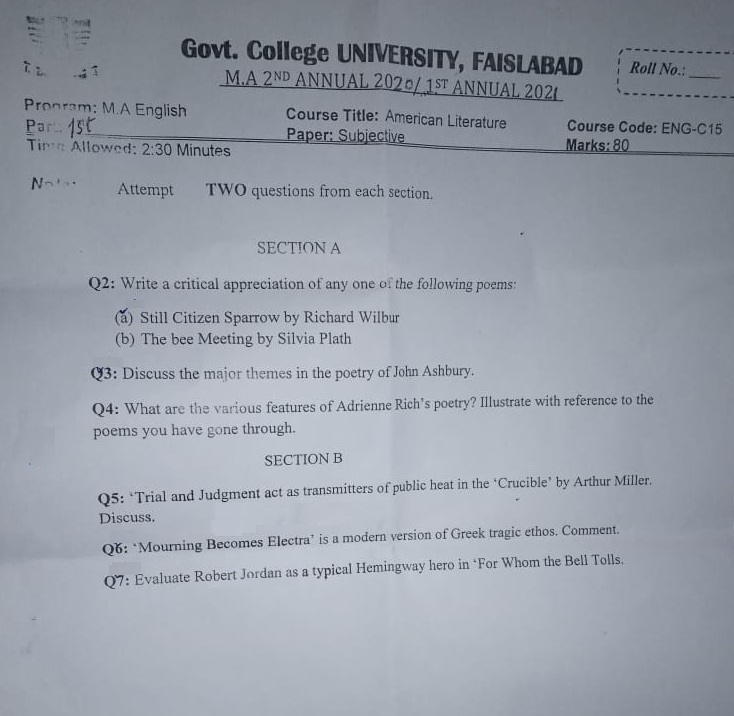 BA English Notes PU UoS IUB ba-english-notes-pu-uos-iub