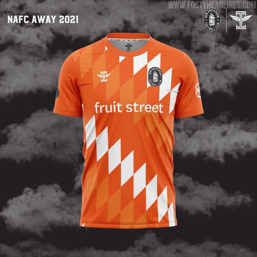 New Amsterdam FC 2021 Home, Away & Third Kits Released - Footy Headlines