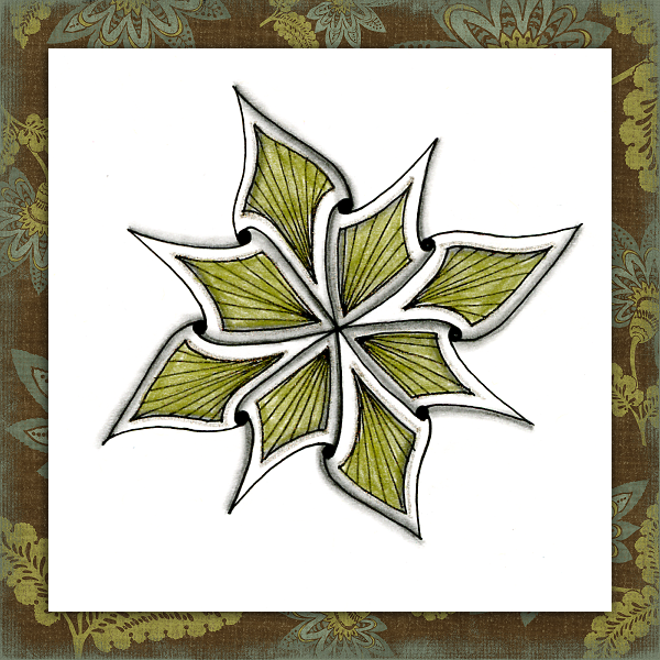 Time for Tangling: Today's Tangle - Well Well Who by Zentangle®