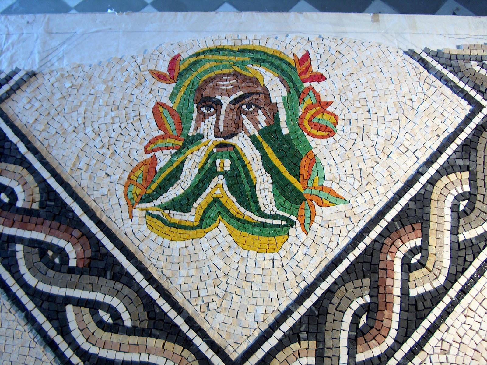 RicardoTecela: Mosaicos Romanos en Piedra Natural