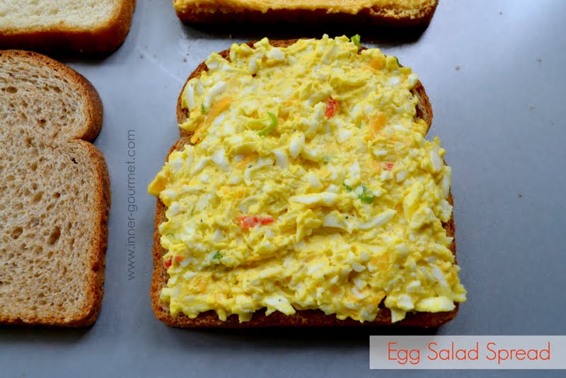 Cheese Paste and Egg Salad Sandwiches - Alica's Pepper Pot