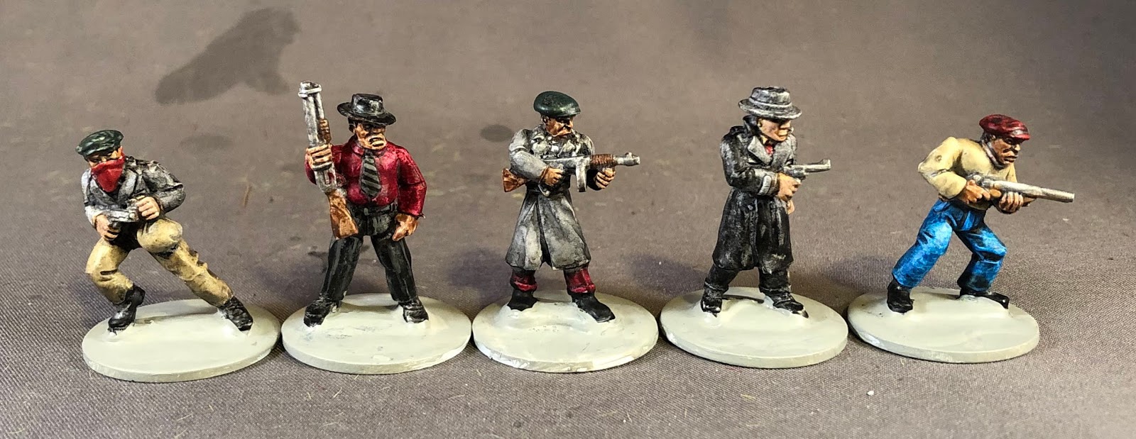 Bob's Miniature Wargaming Blog: More gangsters