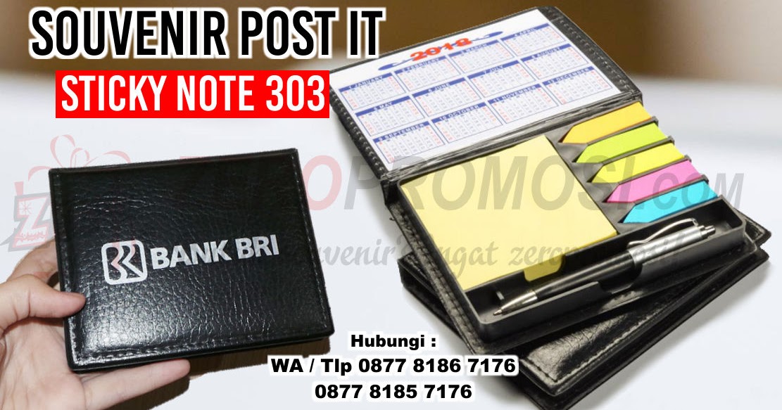 Souvenir Sticky Note 303 Promosi - Block note murah dan lengkap ...