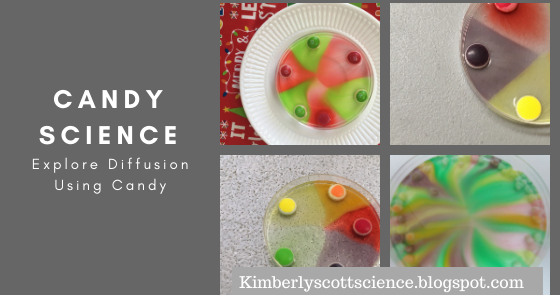 Colorful Candy Diffusion Science Activity