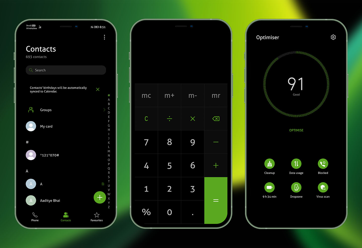 IOS Green Black Theme for EMUI 10 Users [Must Try]