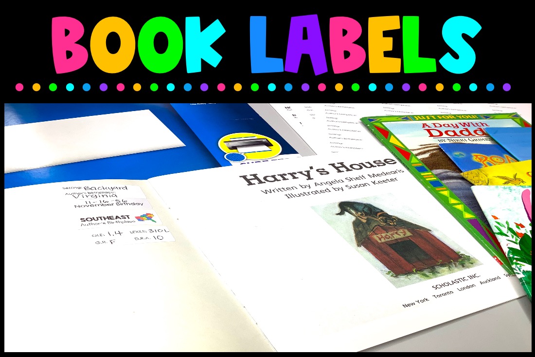 Organize Books, level books, and freebies | Teach123