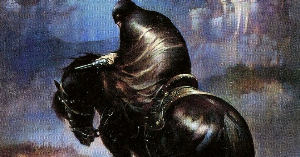 Cap'n's Comics: The Rider by Frank Frazetta