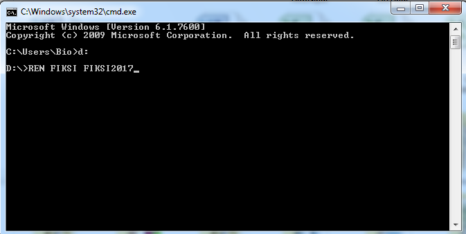 Cara Mengubah Nama (Rename) Folder dengan Command Prompt (CMD) di ...