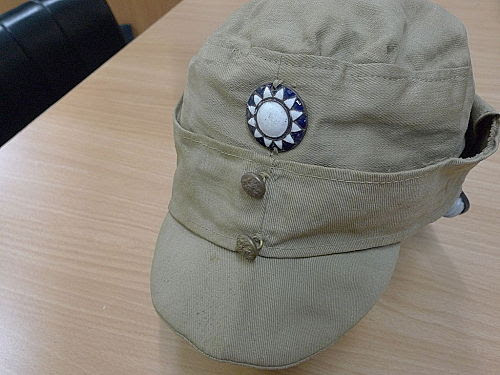 MilitariaCollection and Old Toys: Chinese Army WWII Field Caps 中國軍二戰野戰小帽