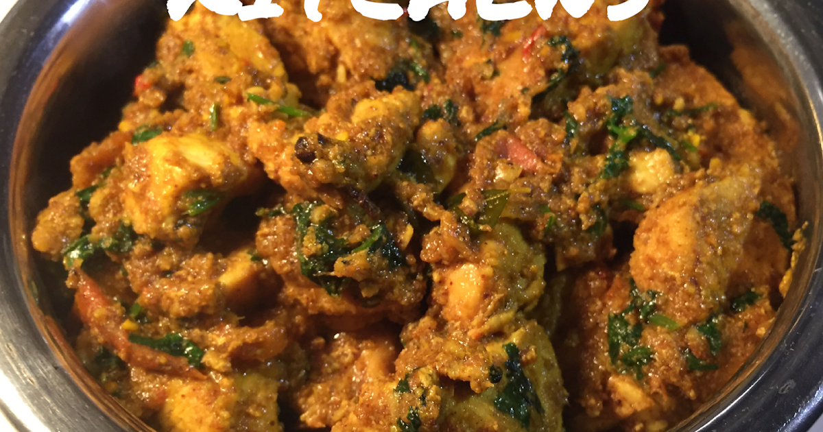 Tawa Chicken Curry Recipe