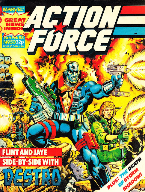 STARLOGGED - GEEK MEDIA AGAIN: 1988: ACTION FORCE WEEKLY ISSUE 50 ...