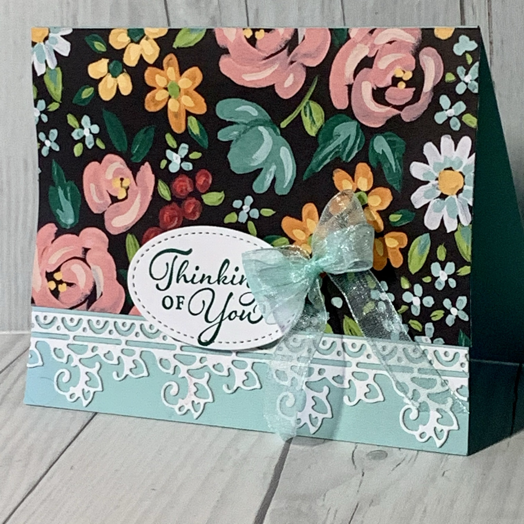 Stampin' Up! Floral Greeting cards using Happy Thoughts Stamp Set ...