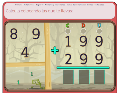 JUEGOS DE SUMAS. | Segundo de Primaria (M. Benlliure)