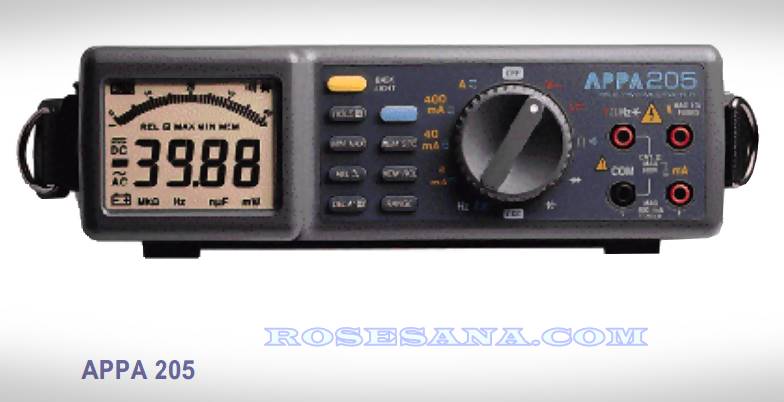 2R Hardware & Electronics: APPA 205 desktop multimeter