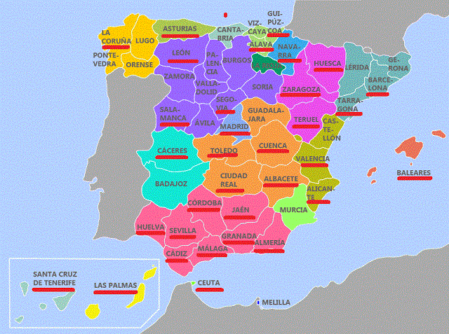 MochilAndo por el Mundo: Capitales españolas