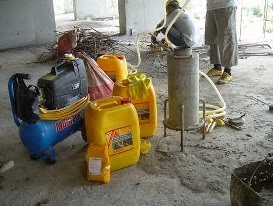 TABUNG INJEKSI GROUTING SUNTIK BETON KROPOS BOCOR: CONTOH PEKERJAAN ...