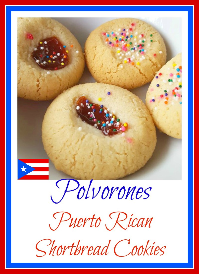 Polvorones con Guayaba (Puerto Rican Shortbread Cookies with Guava ...