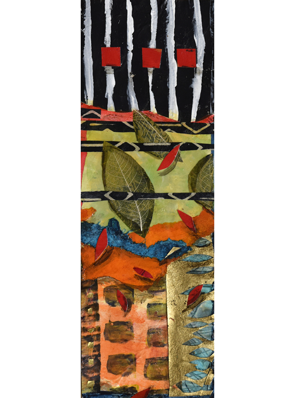 Daily Painters Abstract Gallery: Vertical Abstract Painting, Mixed ...