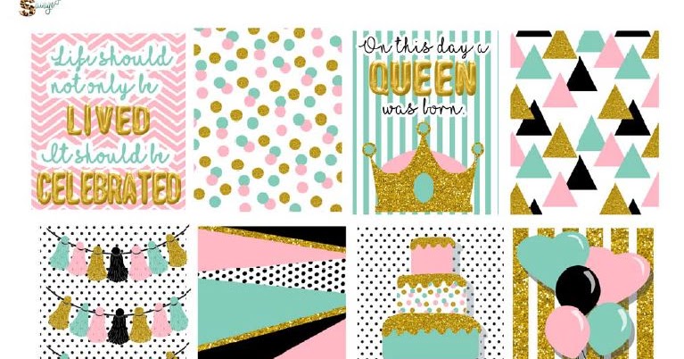 Planning Savage: Birthday Week Printable Kit