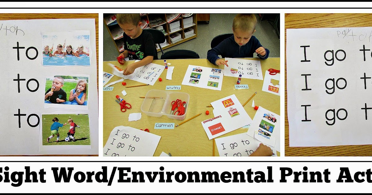 Kindergarten: Holding Hands and Sticking Together: FREE Sight Word ...