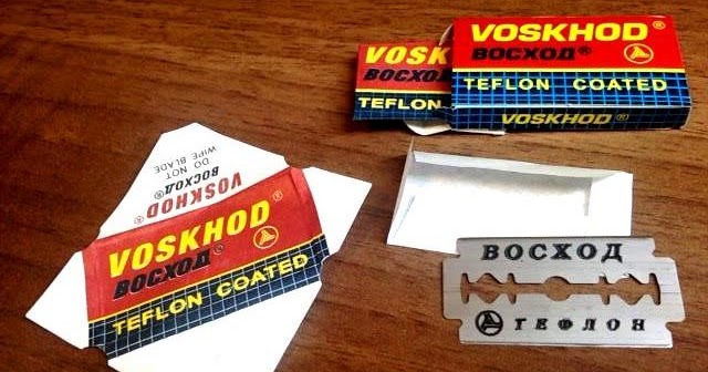 Mucho : Voskhod Teflon Coated Double Edge Razor Blades