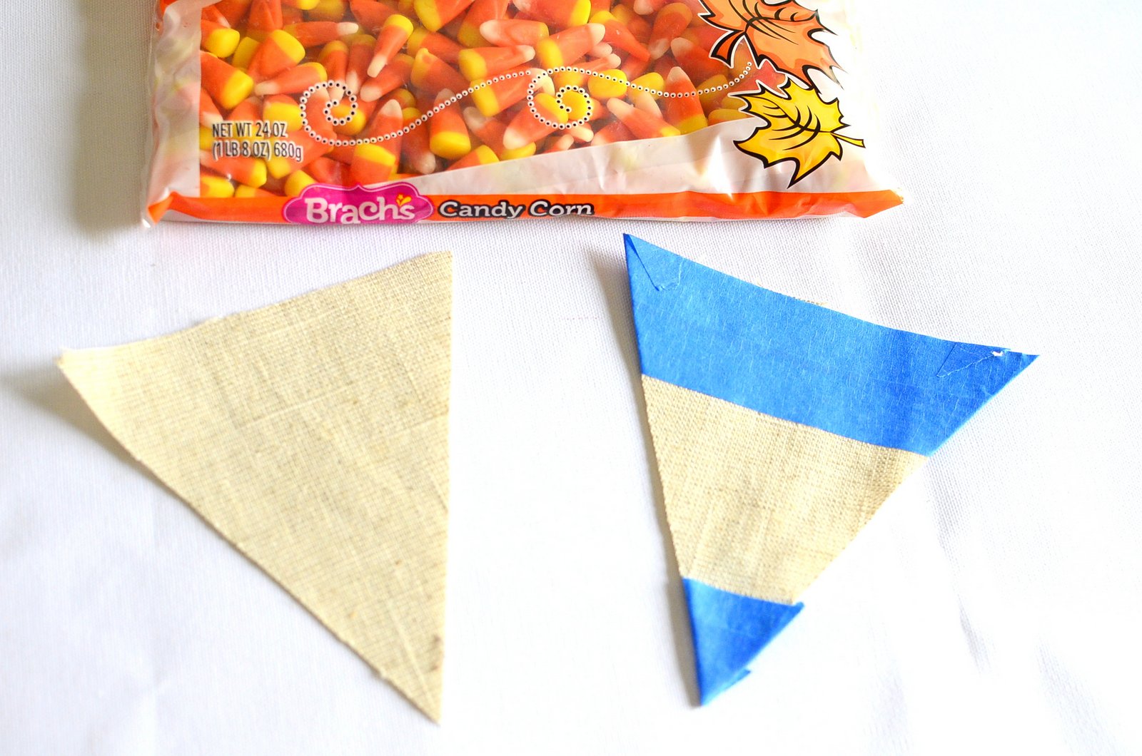 Jane of all Trades: Candy Corn Bunting tutorial