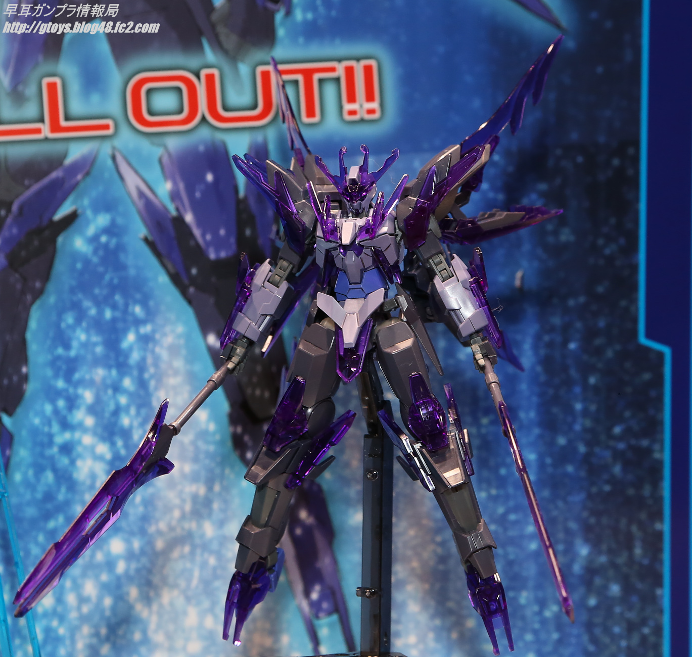 GUNDAM GUY: HGBF 1/144 Transient Gundam Glacier - On Display @ 56th All ...