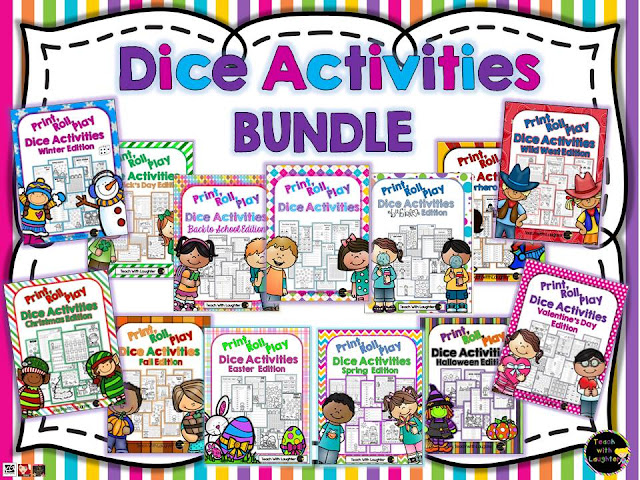 Teach With Laughter: Dice Activities for Back to School