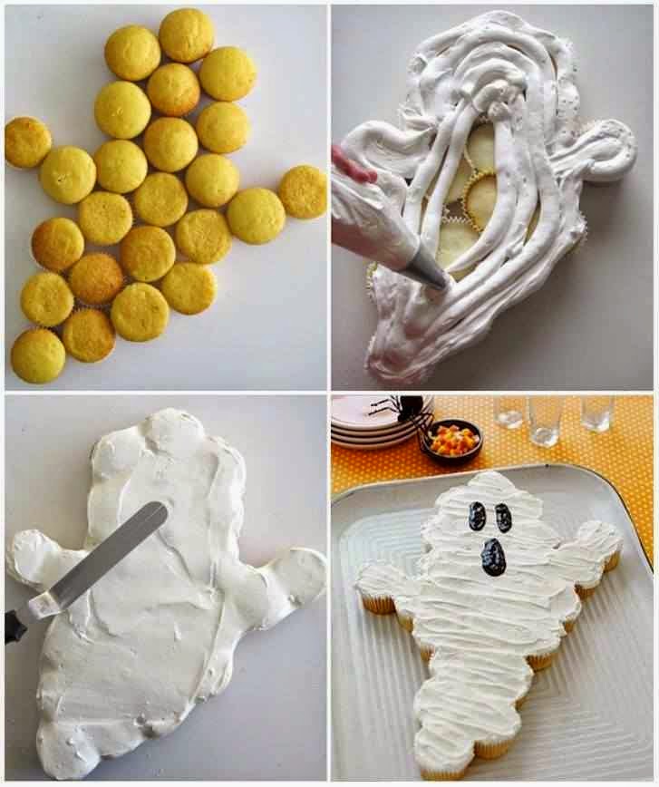 Ideas & Products: Ghost Cupcake Cake