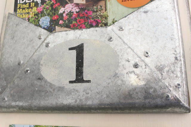 Galvanized Envelope Wall Organizer - Organized Clutter