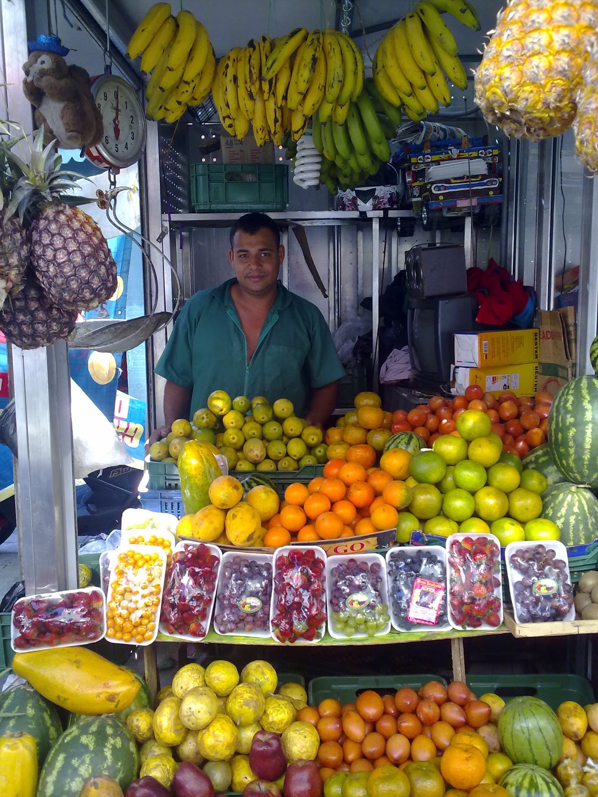 Vendedores de Fruta