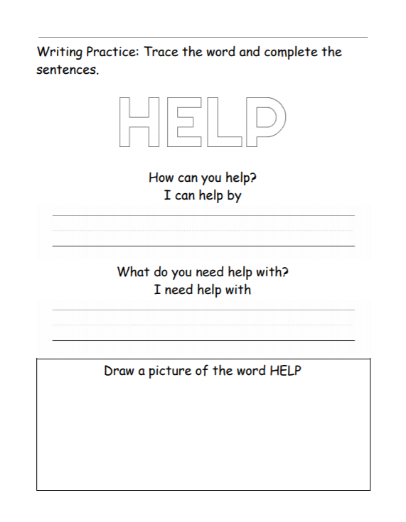 The Magic of Speech: How to Teach Core Words: HELP