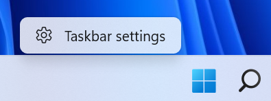 Task Manager missing from right click on Taskbar - Windows 11