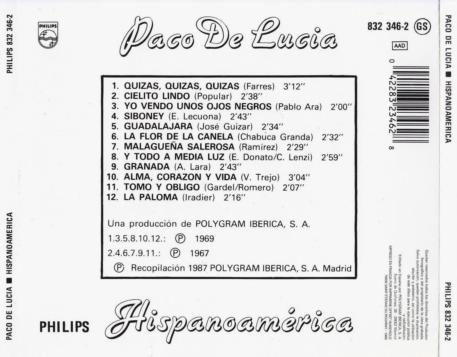 Sentidos: Paco de Lucía. En Memoria de un Grande. 1947-2014 ...