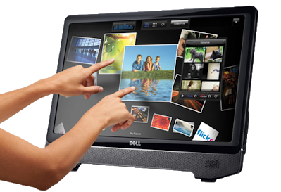 1.ส่วนรับข้อมูล Input Unit Touch screen (ทัชสกรีน)