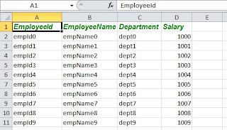 Generate/Read an Excel file in Java using Apache POI
