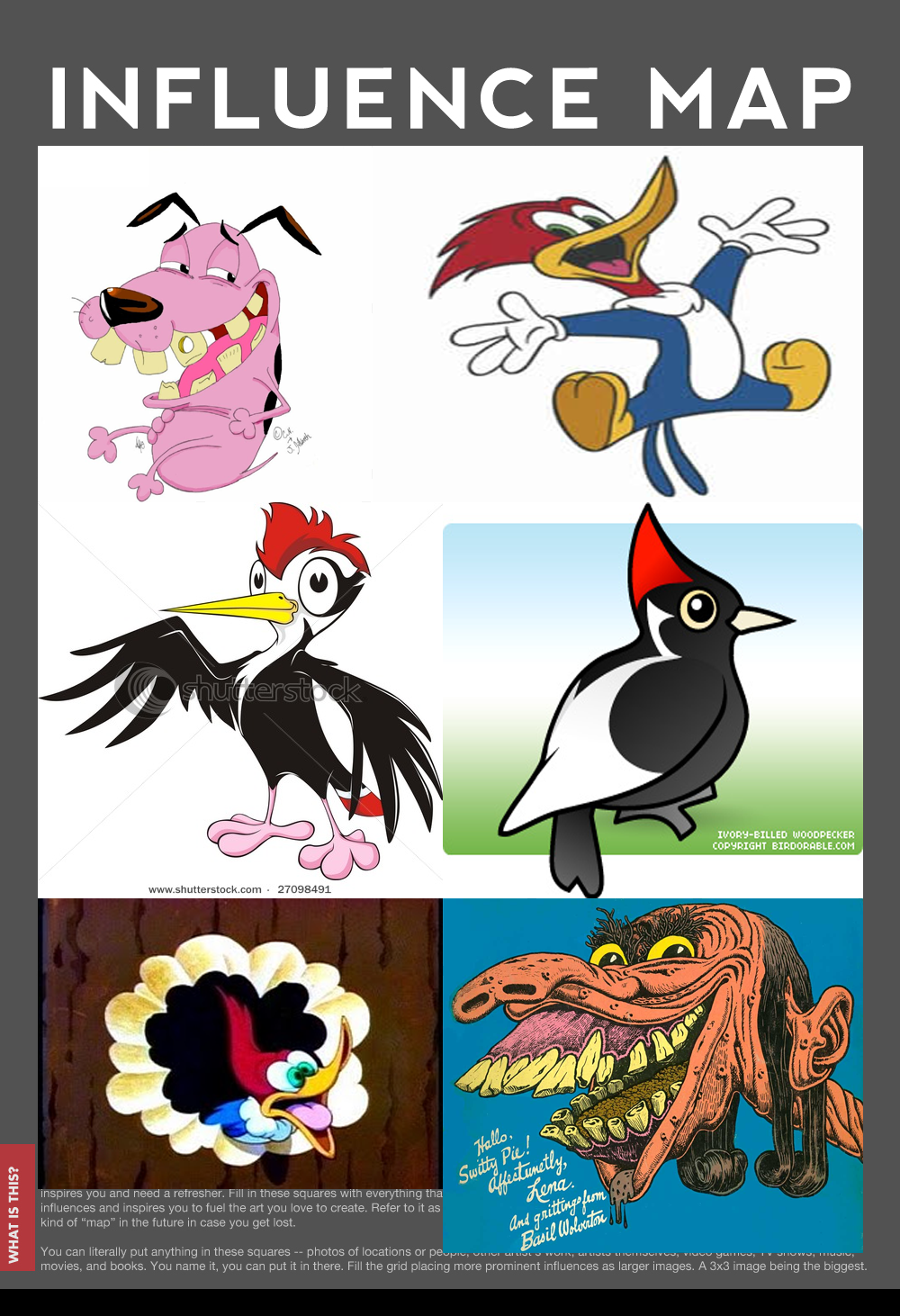 Naomi's Blog: Unit 5 - Cartoon Influence Map