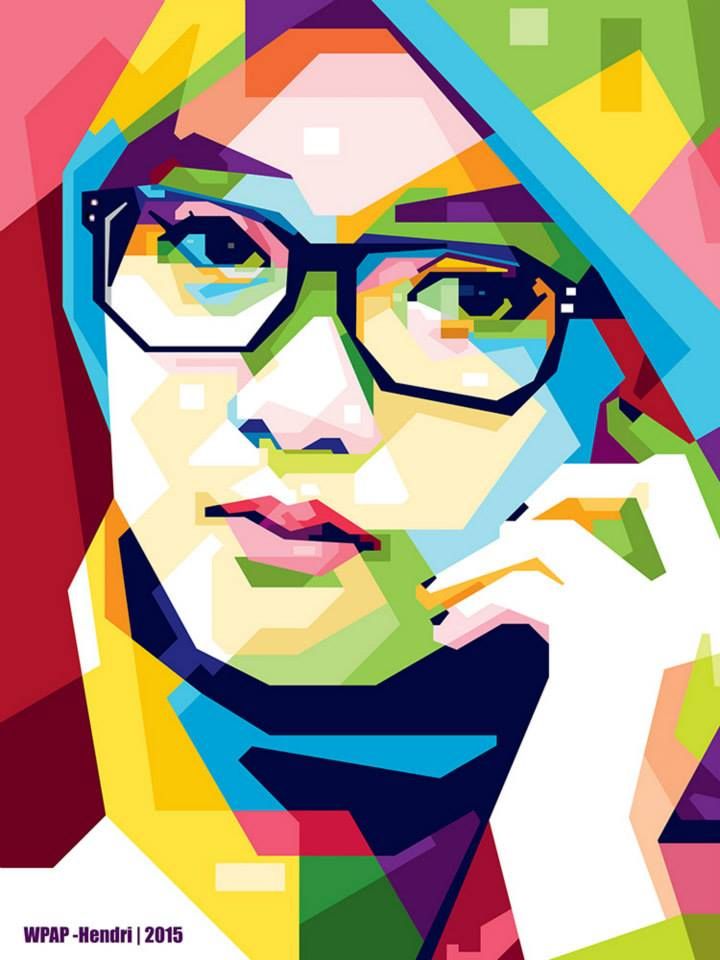 Sejarah Weda Pop Art Portait ( WPAP ) - Sinta
