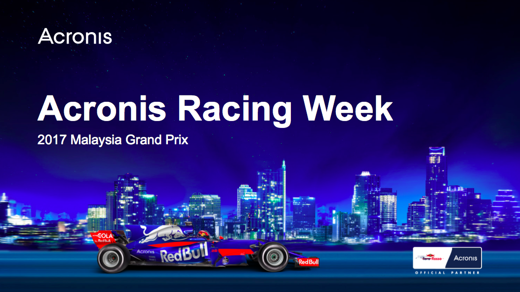 Acronis dan Scuderia Toro Rosso : Gabungan Cemerlang dalam Sukan ...